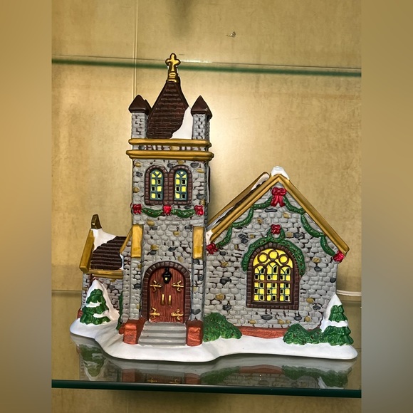 Holiday | Vintage Christmas Village Church | Poshmark